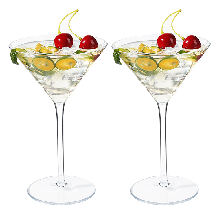 High transparent high quality cocktail glass