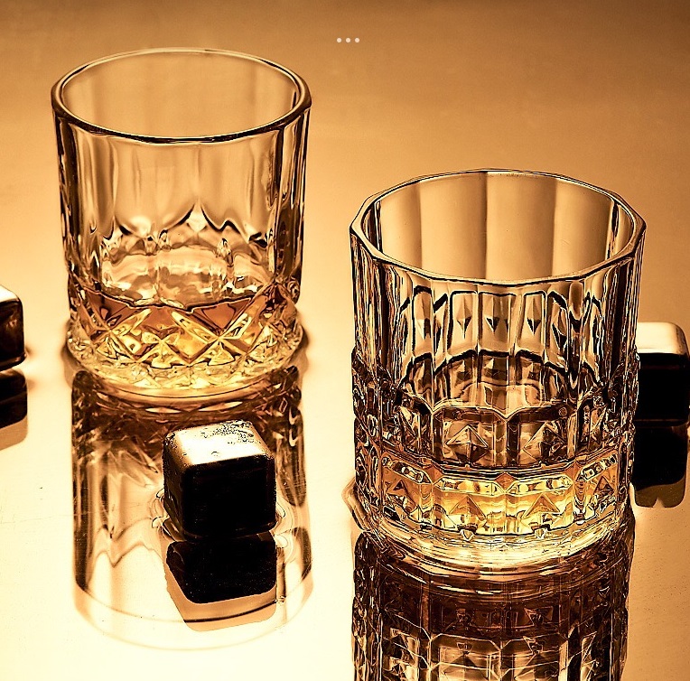 Old fashioned classic whisky glass
